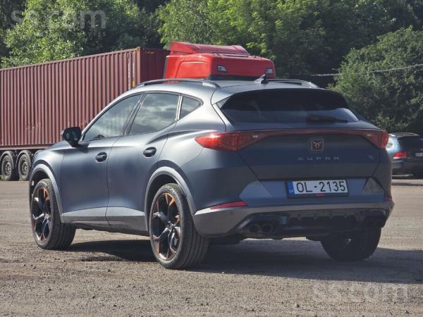 Blue Cupra Formentor 2022 in Riga, with an engine capacity of 2.00 L and mileage of 70 thousand km for 26500 €, photo 4 on AUTOMOTO.COM.LV