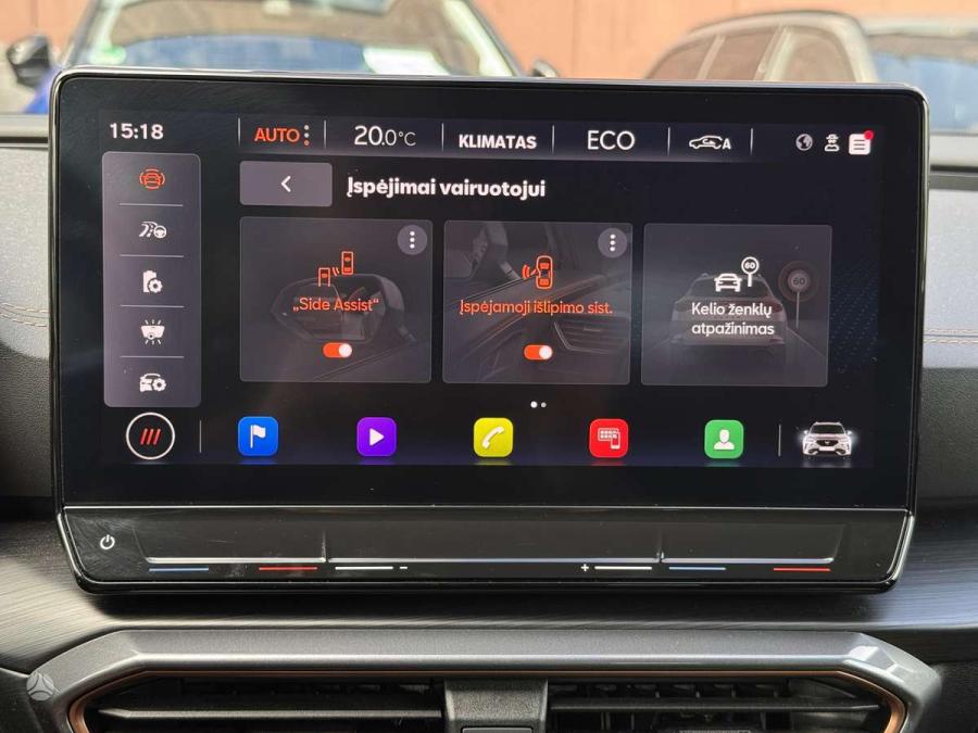 Синий Cupra Formentor 2022 в Вильнюс, объемом двигателя 1.40 л и пробегом 82 тыс. км за 23750 €, фото 27 на AUTOMOTO.COM.LV