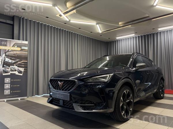 Синий Cupra Formentor 2022 в Рига, объемом двигателя 2.00 л и пробегом 48 тыс. км за 28500 €, фото 1 на AUTOMOTO.COM.LV