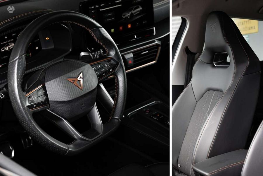 Синий Cupra Formentor 2022 в Вильнюс, объемом двигателя 1.40 л и пробегом 51 тыс. км за 25900 €, фото 24 на AUTOMOTO.COM.LV