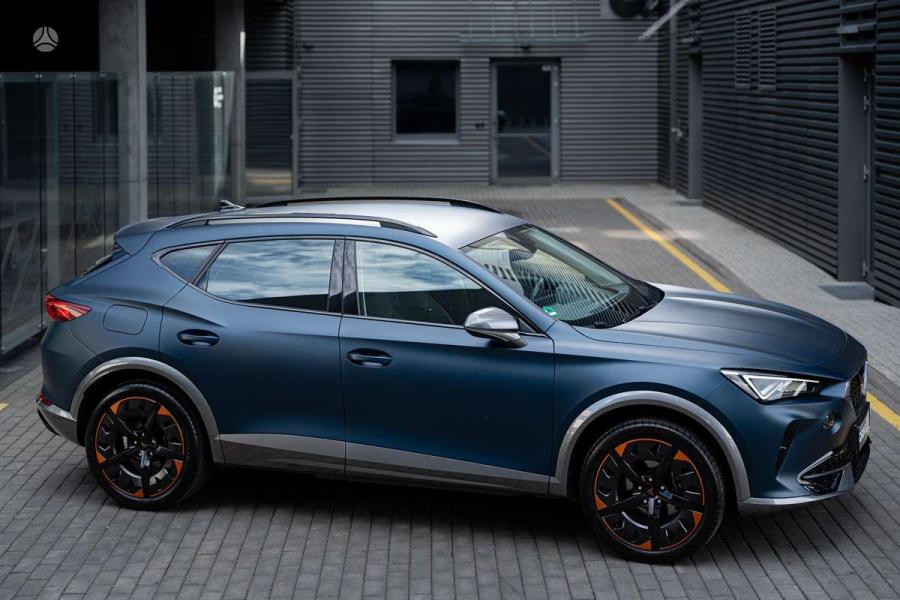 Синий Cupra Formentor 2022 в Вильнюс, объемом двигателя 1.40 л и пробегом 51 тыс. км за 24900 €, фото 3 на AUTOMOTO.COM.LV
