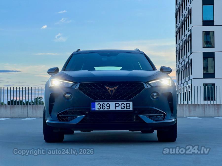 Blue Cupra Formentor 2022 in Tallinn, with an engine capacity of 2.00 L and mileage of 22 thousand km for 34500 €, photo 5 on AUTOMOTO.COM.LV