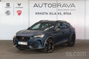 Синий Cupra Formentor 2022 в Рига, объемом двигателя 2.00 л и пробегом 70 тыс. км за 28490 €, фото  на AUTOMOTO.COM.LV