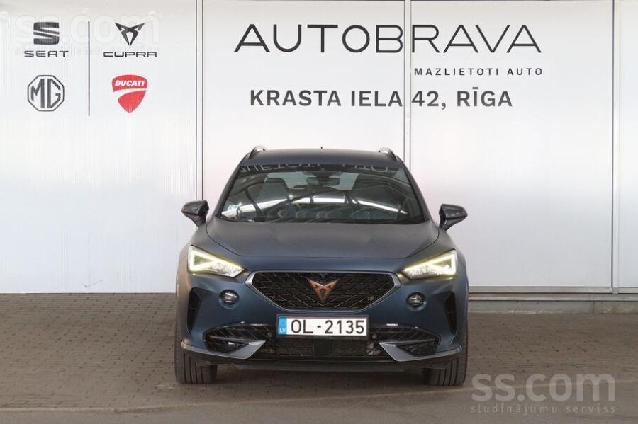 Zils Cupra Formentor 2022 Rīga, ar dzinēja tilpumu 2.00 L un nobraukumu 70 tūkst. km par 28490 €, foto 3 vietnē AUTOMOTO.COM.LV
