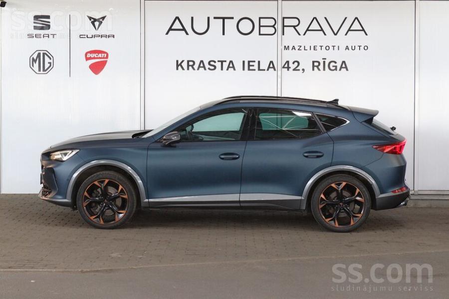 Zils Cupra Formentor 2022 Rīga, ar dzinēja tilpumu 2.00 L un nobraukumu 70 tūkst. km par 28490 €, foto 5 vietnē AUTOMOTO.COM.LV
