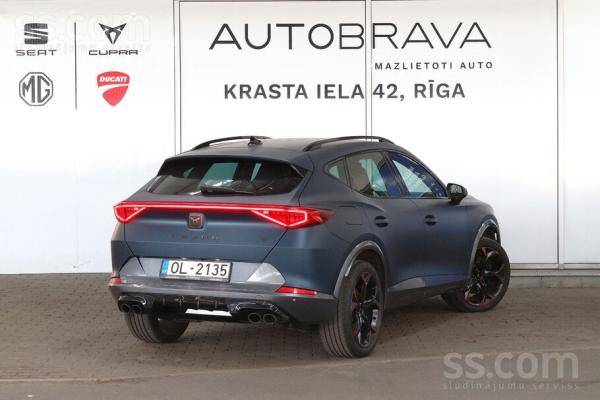Blue Cupra Formentor 2022 in Riga, with an engine capacity of 2.00 L and mileage of 70 thousand km for 28490 €, photo 6 on AUTOMOTO.COM.LV