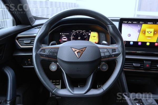 Blue Cupra Formentor 2022 in Riga, with an engine capacity of 2.00 L and mileage of 70 thousand km for 28490 €, photo 10 on AUTOMOTO.COM.LV
