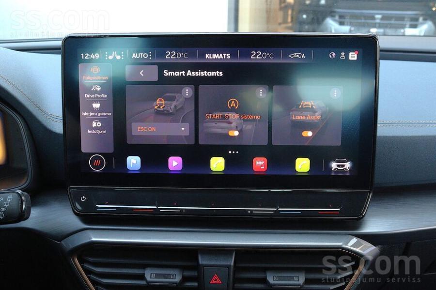 Zils Cupra Formentor 2022 Rīga, ar dzinēja tilpumu 2.00 L un nobraukumu 70 tūkst. km par 28490 €, foto 18 vietnē AUTOMOTO.COM.LV