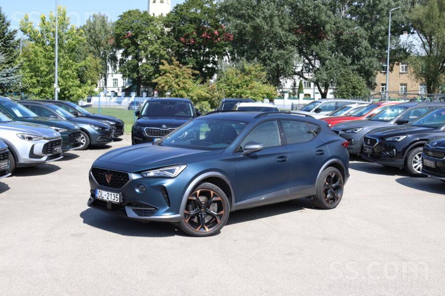 Zils Cupra Formentor 2022 Rīga, ar dzinēja tilpumu 2.00 L un nobraukumu 70 tūkst. km par 28490 €, foto 34 vietnē AUTOMOTO.COM.LV