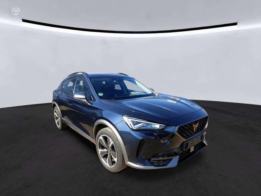 Синий Cupra Formentor 2022 в Вильнюс, объемом двигателя 1.40 л и пробегом 40 тыс. км за 23200 €, фото 3 на AUTOMOTO.COM.LV