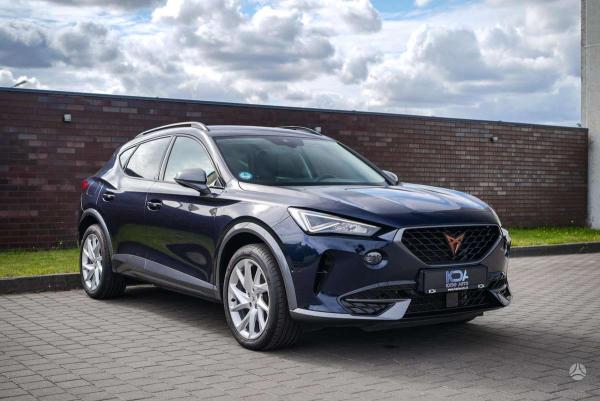 Zils Cupra Formentor 2022 Marijampole, ar dzinēja tilpumu 1.40 L un nobraukumu 40 tūkst. km par 22750 €, foto 1 vietnē AUTOMOTO.COM.LV