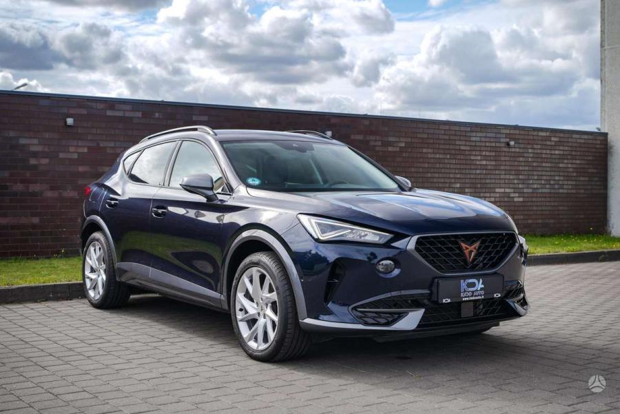 Zils Cupra Formentor 2022 Marijampole, ar dzinēja tilpumu 1.40 L un nobraukumu 40 tūkst. km par 22750 €, foto 1 vietnē AUTOMOTO.COM.LV