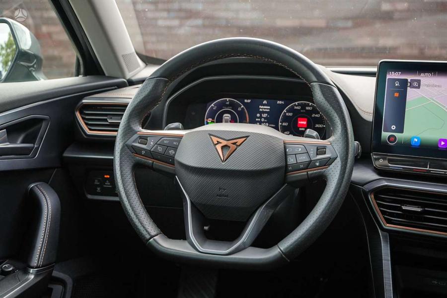 Zils Cupra Formentor 2022 Marijampole, ar dzinēja tilpumu 1.40 L un nobraukumu 40 tūkst. km par 22750 €, foto 16 vietnē AUTOMOTO.COM.LV