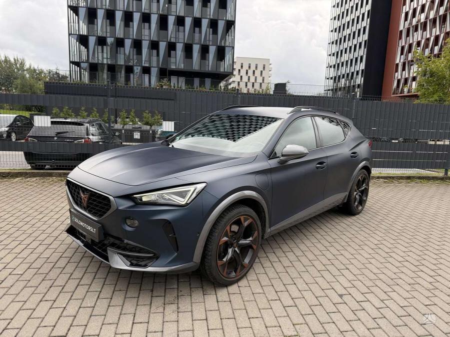 Синий Cupra Formentor 2022 в Вильнюс, объемом двигателя 1.40 л и пробегом 82 тыс. км за 23150 €, фото 9 на AUTOMOTO.COM.LV