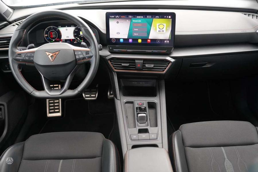 Синий Cupra Formentor 2022 в Вильнюс, объемом двигателя 1.40 л и пробегом 82 тыс. км за 23150 €, фото 14 на AUTOMOTO.COM.LV