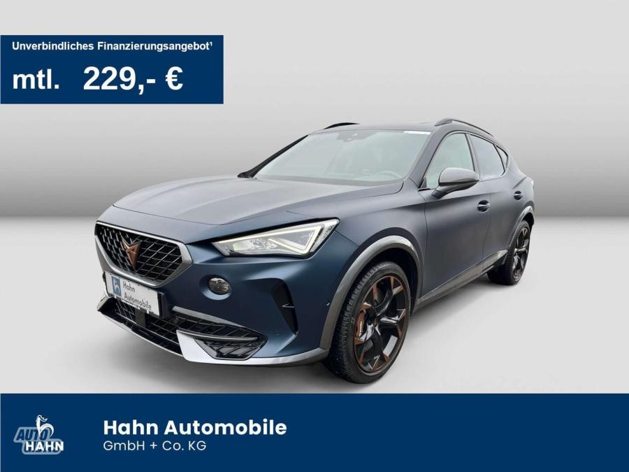 Zils Cupra Formentor 2023 Kauņa, ar dzinēja tilpumu 2.00 L un nobraukumu 73 tūkst. km par 33209 €, foto 1 vietnē AUTOMOTO.COM.LV