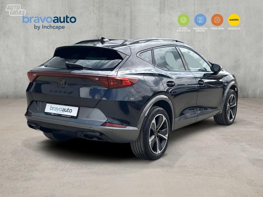 Синий Cupra Formentor 2023 в Каунас, объемом двигателя 1.50 л и пробегом 77 тыс. км за 24471 €, фото 6 на AUTOMOTO.COM.LV