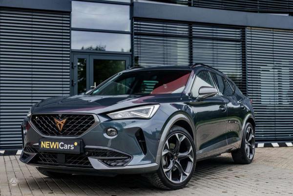 Zils Cupra Formentor 2023 Plungė, ar dzinēja tilpumu 1.40 L un nobraukumu 42 tūkst. km par 25900 €, foto 1 vietnē AUTOMOTO.COM.LV