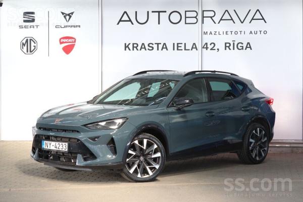 Синий Cupra Formentor 2024 в Рига, объемом двигателя 2.00 л и пробегом 20 тыс. км за 33990 €, фото 1 на AUTOMOTO.COM.LV