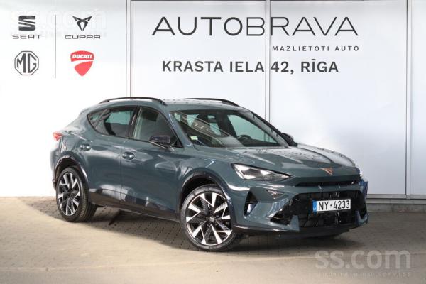 Синий Cupra Formentor 2024 в Рига, объемом двигателя 2.00 л и пробегом 20 тыс. км за 33990 €, фото 3 на AUTOMOTO.COM.LV