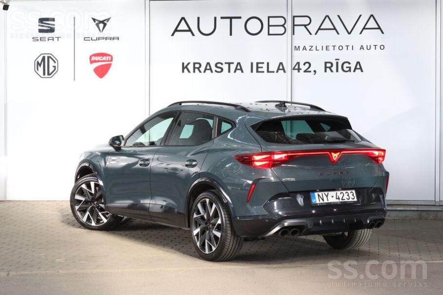 Синий Cupra Formentor 2024 в Рига, объемом двигателя 2.00 л и пробегом 20 тыс. км за 33990 €, фото 9 на AUTOMOTO.COM.LV