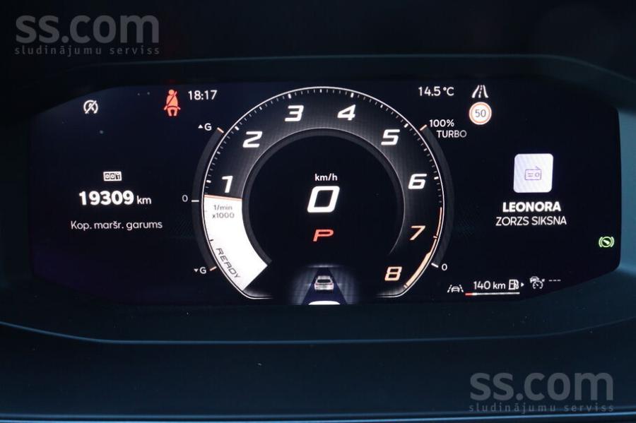 Синий Cupra Formentor 2024 в Рига, объемом двигателя 2.00 л и пробегом 20 тыс. км за 33990 €, фото 12 на AUTOMOTO.COM.LV