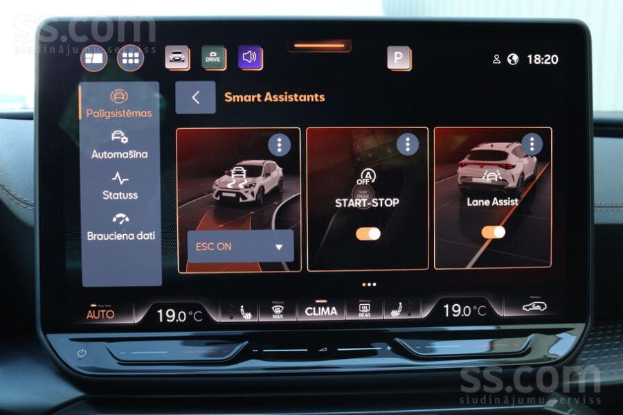 Синий Cupra Formentor 2024 в Рига, объемом двигателя 2.00 л и пробегом 20 тыс. км за 33990 €, фото 18 на AUTOMOTO.COM.LV