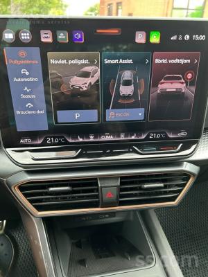 Zils Cupra Formentor 2024 Ogre, ar dzinēja tilpumu 2.00 L un nobraukumu 21 tūkst. km par 33990 €, foto 17 vietnē AUTOMOTO.COM.LV