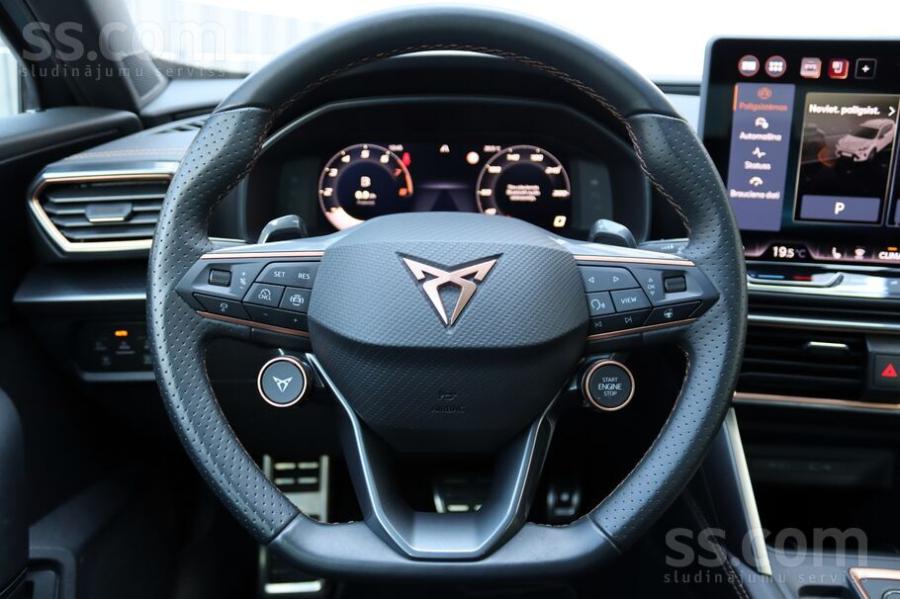 Zils Cupra Formentor 2024 Rīga, ar dzinēja tilpumu 1.50 L un nobraukumu 29 tūkst. km par 26990 €, foto 12 vietnē AUTOMOTO.COM.LV