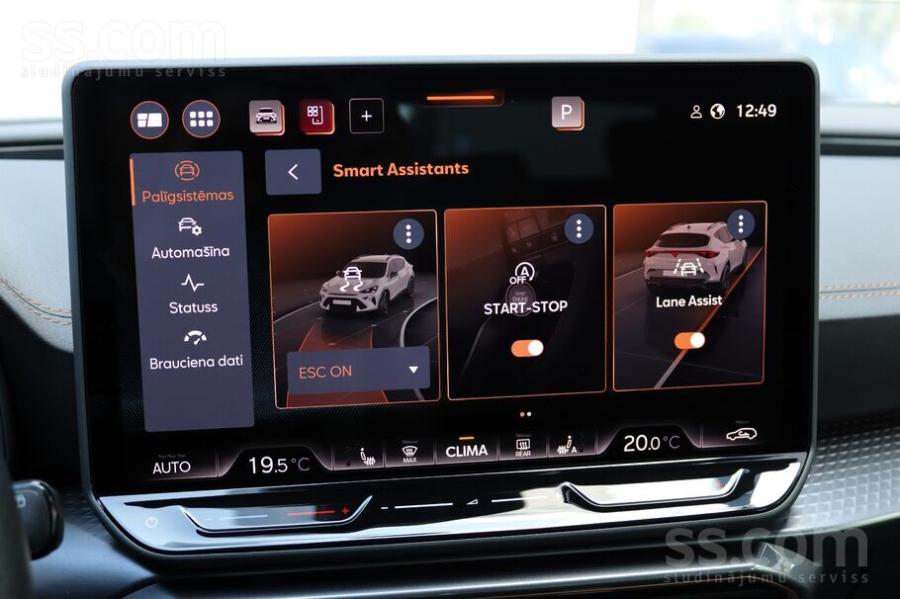 Zils Cupra Formentor 2024 Rīga, ar dzinēja tilpumu 1.50 L un nobraukumu 29 tūkst. km par 26990 €, foto 19 vietnē AUTOMOTO.COM.LV