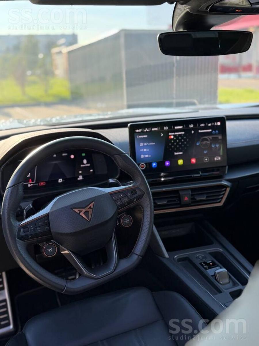Zils Cupra Formentor 2024 Rīga, ar dzinēja tilpumu 2.00 L un nobraukumu 25 tūkst. km par 34500 €, foto 6 vietnē AUTOMOTO.COM.LV