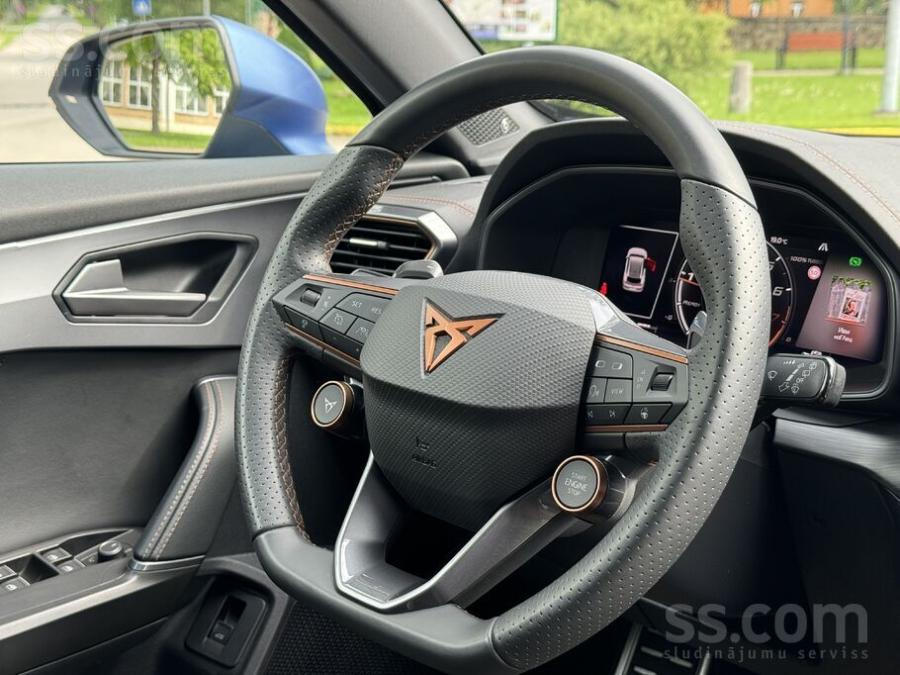 Zils Cupra Formentor 2022 Valmiera, ar dzinēja tilpumu 2.00 L un nobraukumu 62 tūkst. km par 29800 €, foto 12 vietnē AUTOMOTO.COM.LV