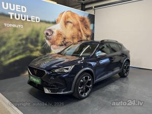 Zils Cupra Formentor 2022 Tallina, ar dzinēja tilpumu 2.00 L un nobraukumu 43 tūkst. km par 32400 €, foto  vietnē AUTOMOTO.COM.LV