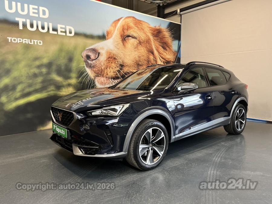 Синий Cupra Formentor 2022 в Таллин, объемом двигателя 2.00 л и пробегом 39 тыс. км за 25900 €, фото 1 на AUTOMOTO.COM.LV