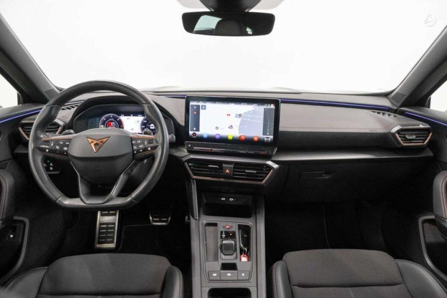 Blue Cupra Formentor 2022 in Vilnius, with an engine capacity of 1.40 L and mileage of 106 thousand km for 24650 €, photo 9 on AUTOMOTO.COM.LV