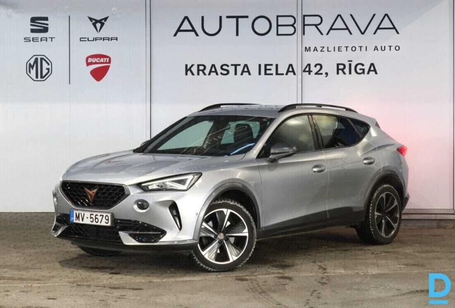 Cupra Formentor 2021 in Riga, with an engine capacity of 1.50 L and mileage of 55 thousand km for 22990 €, photo 1 on AUTOMOTO.COM.LV
