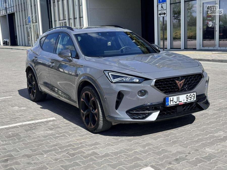 Cupra Formentor 2021 Viļņa, ar dzinēja tilpumu 1.40 L un nobraukumu 67 tūkst. km par 24950 €, foto 1 vietnē AUTOMOTO.COM.LV