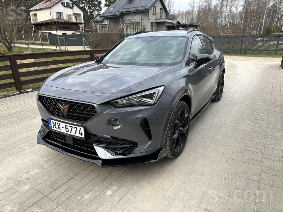 Cupra Formentor 2024 в Рига, объемом двигателя 2.00 л и пробегом 48 тыс. км за 30990 €, фото 1 на AUTOMOTO.COM.LV
