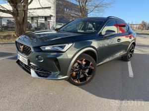 Green Cupra Formentor 2021 in Riga, with an engine capacity of 2.00 L and mileage of 75 thousand km for 25690 €, photo 6 on AUTOMOTO.COM.LV