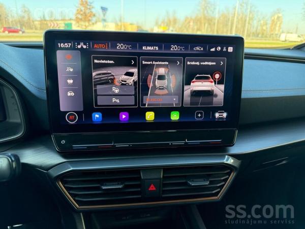 Зеленый Cupra Formentor 2021 в Рига, объемом двигателя 2.00 л и пробегом 75 тыс. км за 25690 €, фото 6 на AUTOMOTO.COM.LV