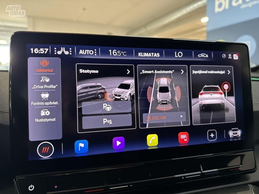 Zaļš Cupra Formentor 2022 Viļņa, ar dzinēja tilpumu 2.00 L un nobraukumu 60 tūkst. km par 26500 €, foto 19 vietnē AUTOMOTO.COM.LV