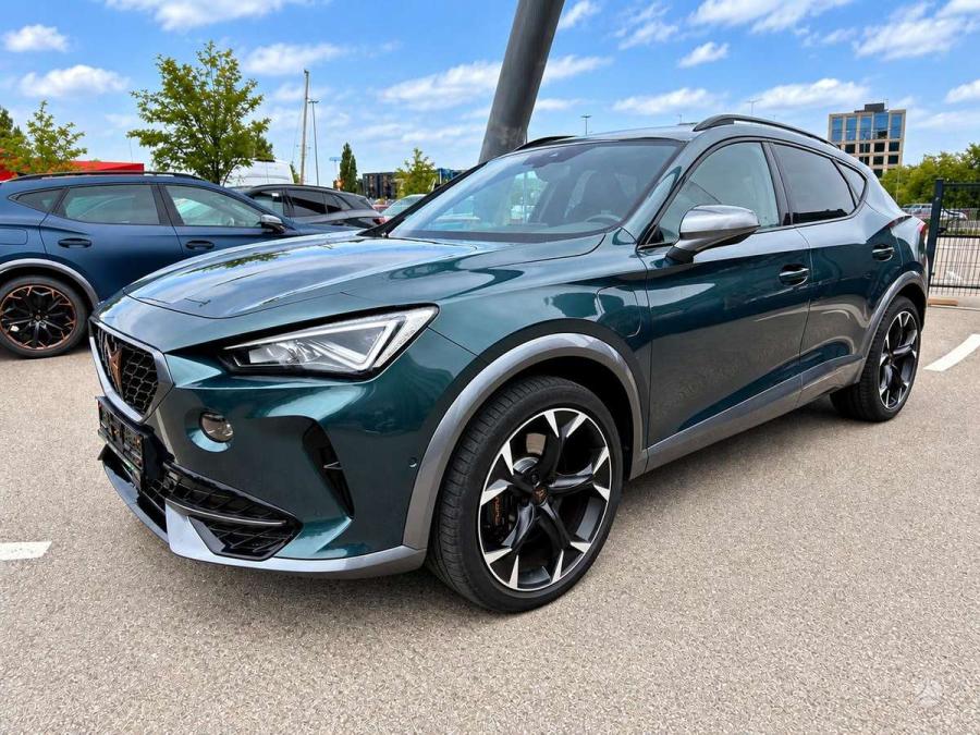 Зеленый Cupra Formentor 2022 в Вильнюс, объемом двигателя 1.40 л и пробегом 71 тыс. км за 23500 €, фото 1 на AUTOMOTO.COM.LV