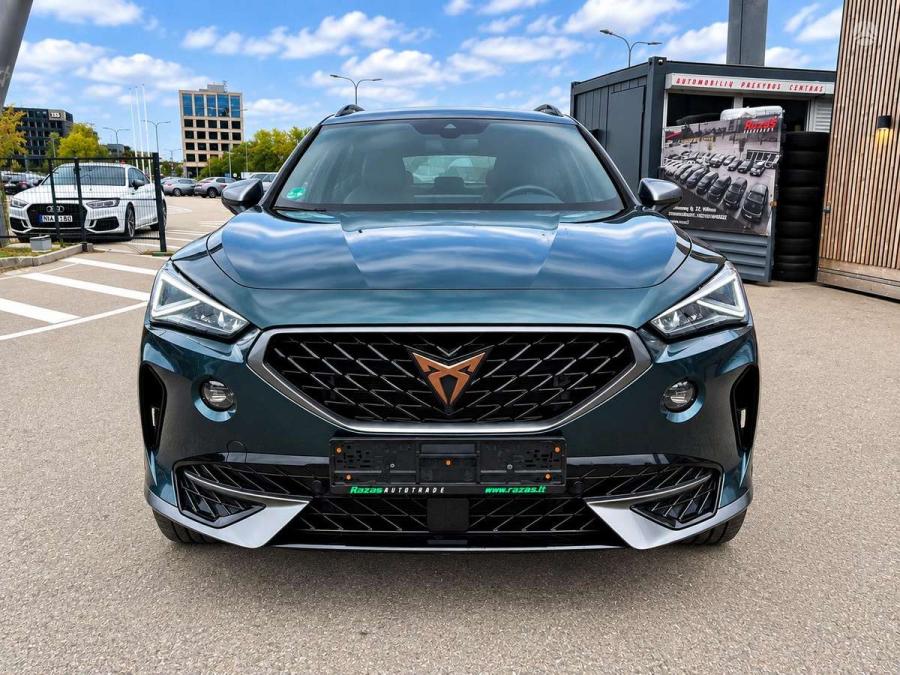 Зеленый Cupra Formentor 2022 в Вильнюс, объемом двигателя 1.40 л и пробегом 71 тыс. км за 23500 €, фото 3 на AUTOMOTO.COM.LV