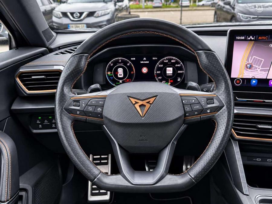 Зеленый Cupra Formentor 2022 в Вильнюс, объемом двигателя 1.40 л и пробегом 71 тыс. км за 23500 €, фото 9 на AUTOMOTO.COM.LV