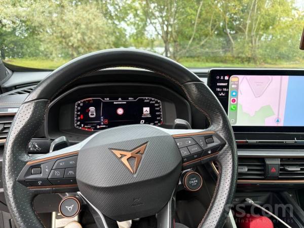 Green Cupra Formentor 2022 in Riga, with an engine capacity of 2.00 L and mileage of 52 thousand km for 27000 €, photo 10 on AUTOMOTO.COM.LV