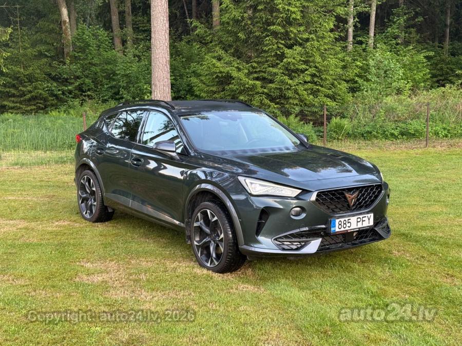 Zaļš Cupra Formentor 2023 Tallina, ar dzinēja tilpumu 1.50 L un nobraukumu 50 tūkst. km par 26600 €, foto 1 vietnē AUTOMOTO.COM.LV