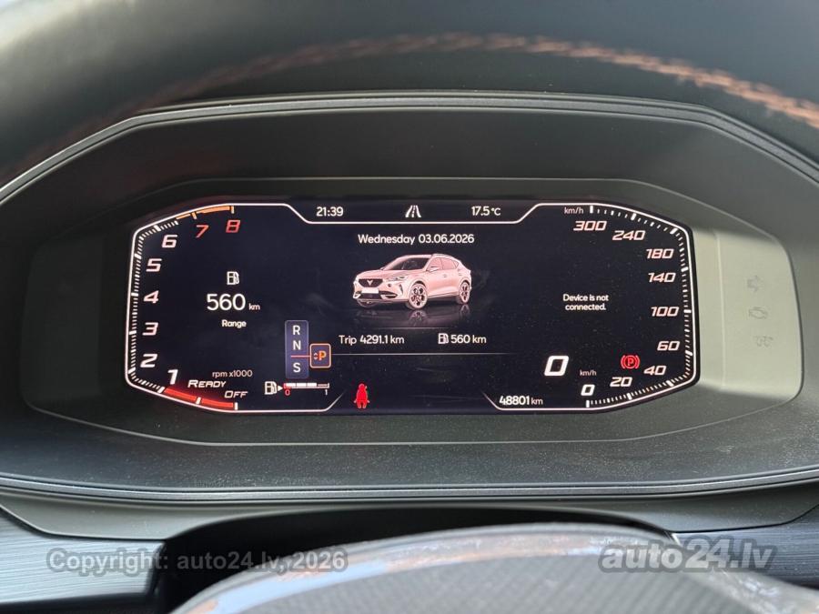 Zaļš Cupra Formentor 2023 Tallina, ar dzinēja tilpumu 1.50 L un nobraukumu 50 tūkst. km par 26600 €, foto 12 vietnē AUTOMOTO.COM.LV