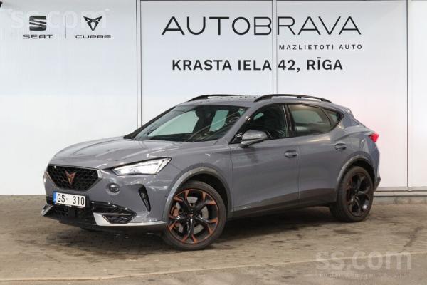 Grey Cupra Formentor 2021 in Riga, with an engine capacity of 2.00 L and mileage of 67 thousand km for 27500 €, photo 1 on AUTOMOTO.COM.LV