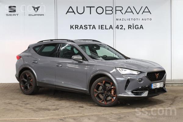 Grey Cupra Formentor 2021 in Riga, with an engine capacity of 2.00 L and mileage of 67 thousand km for 27500 €, photo 3 on AUTOMOTO.COM.LV