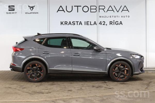 Grey Cupra Formentor 2021 in Riga, with an engine capacity of 2.00 L and mileage of 67 thousand km for 27500 €, photo 5 on AUTOMOTO.COM.LV